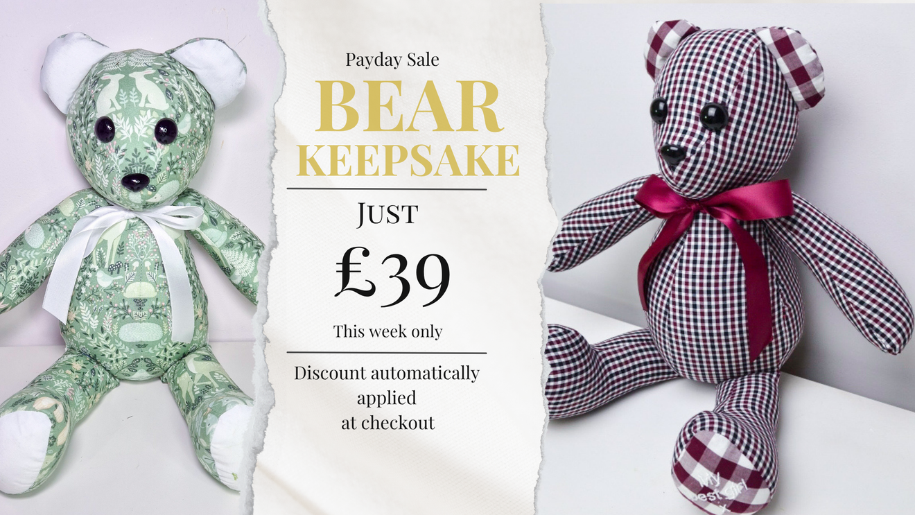 Pixie Dust Bears | Memory Bears & Keepsakes